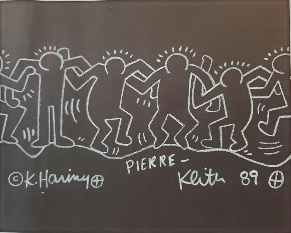 American Artist | Original in the Manner of Keith Haring (1982 - 1989 ...