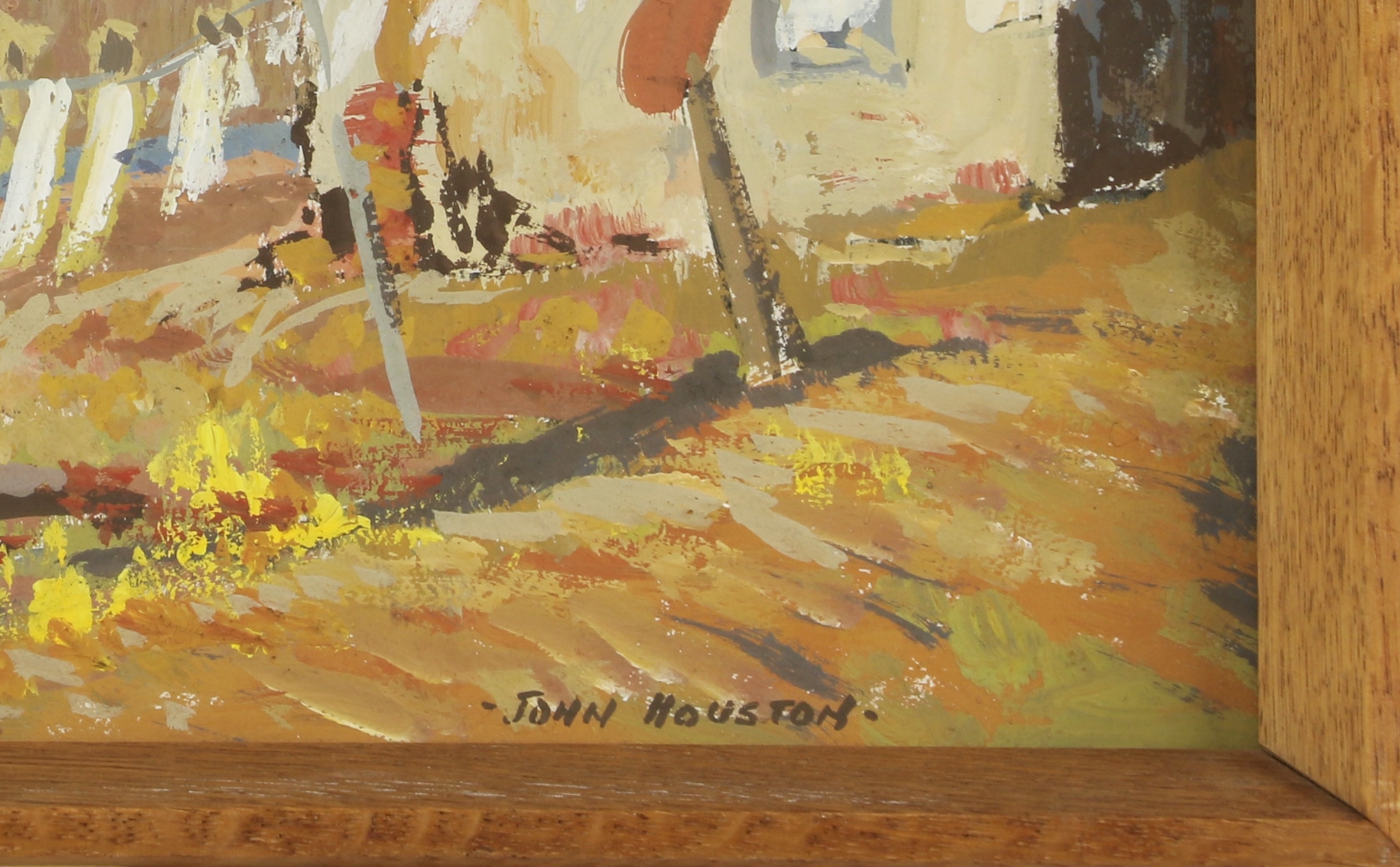 John Houston | Washing day | MutualArt