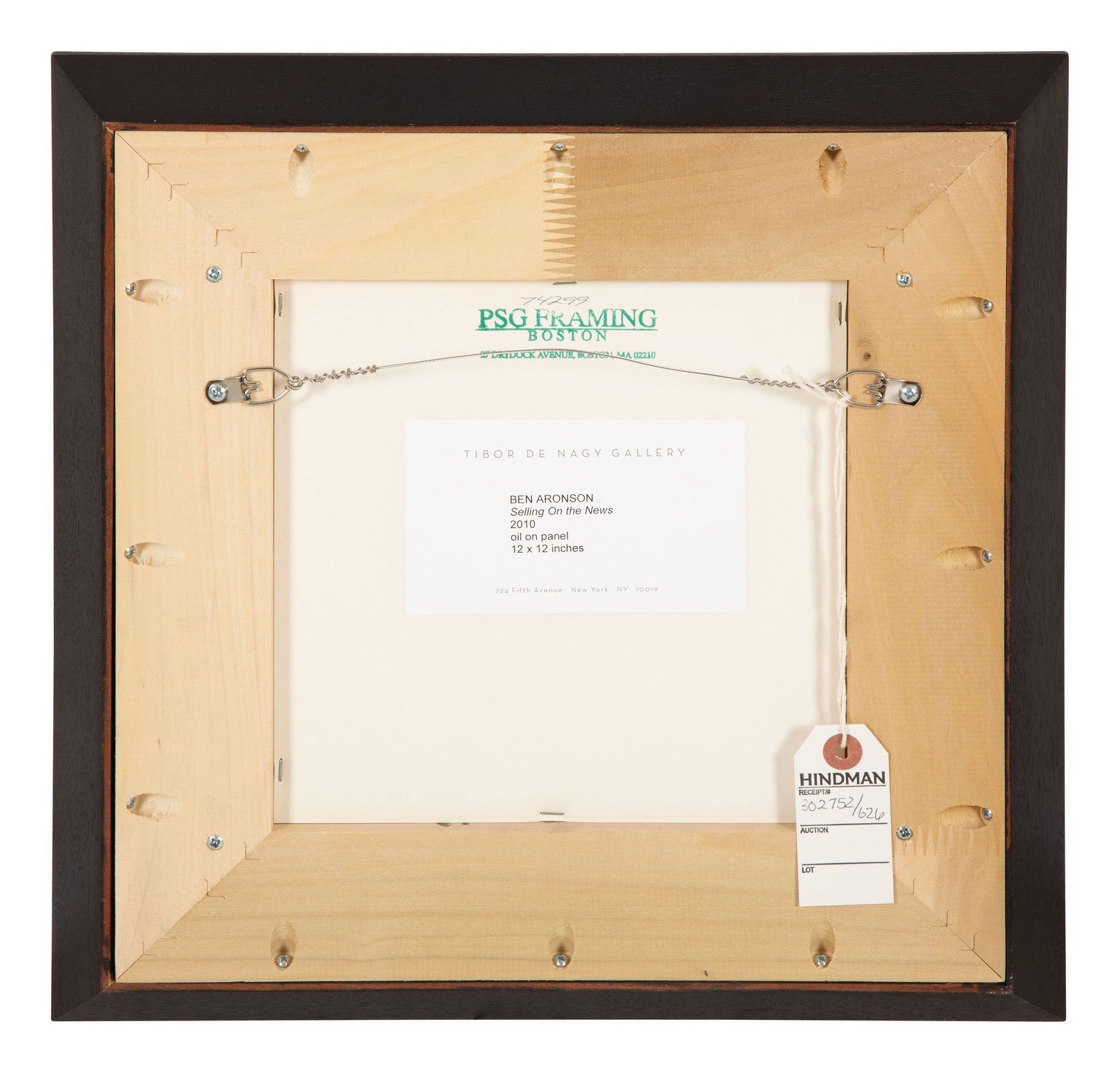 Ben Aronson | Selling on the News (2010) | MutualArt