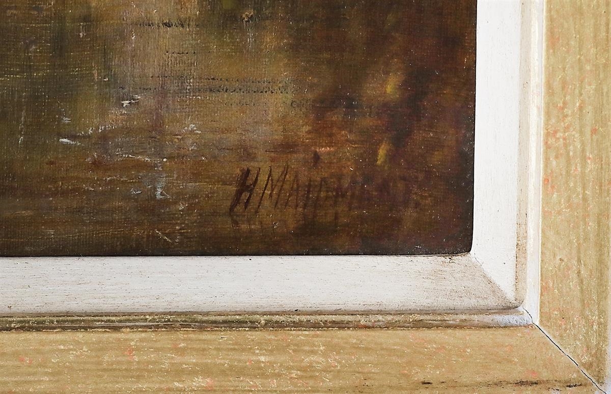 Henry Maidment | Cattle by the Duck Pond | MutualArt