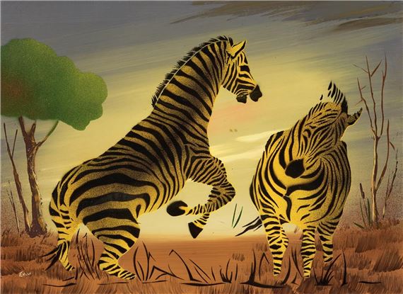 Dorit Evans | Dancing Zebras | MutualArt