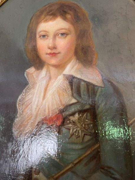 French School, 20th Century | Portrait of Louis XVII (1900) | MutualArt