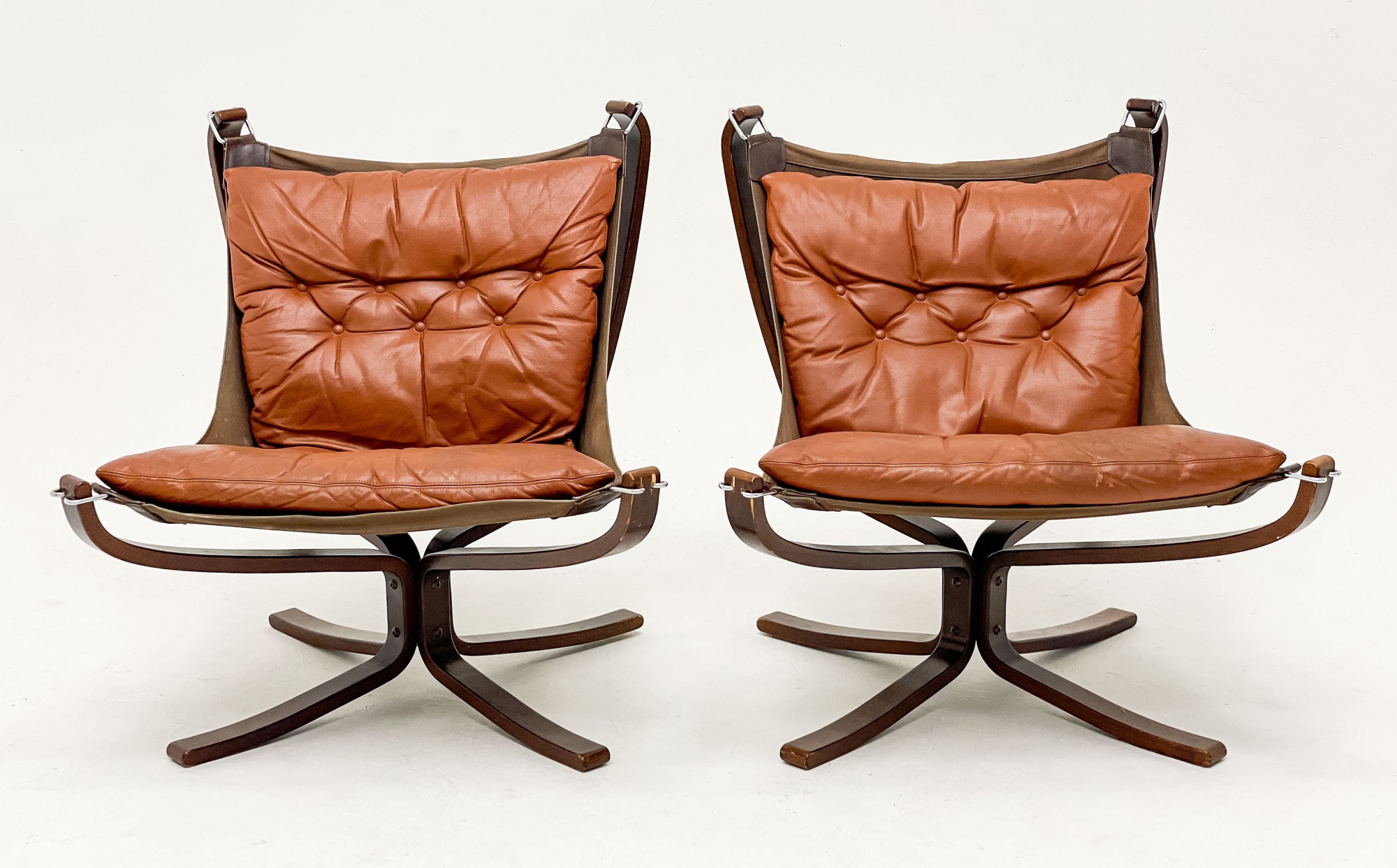 Sigurd Resell | Pair of Falcon Chairs for Vatne Møbler | MutualArt