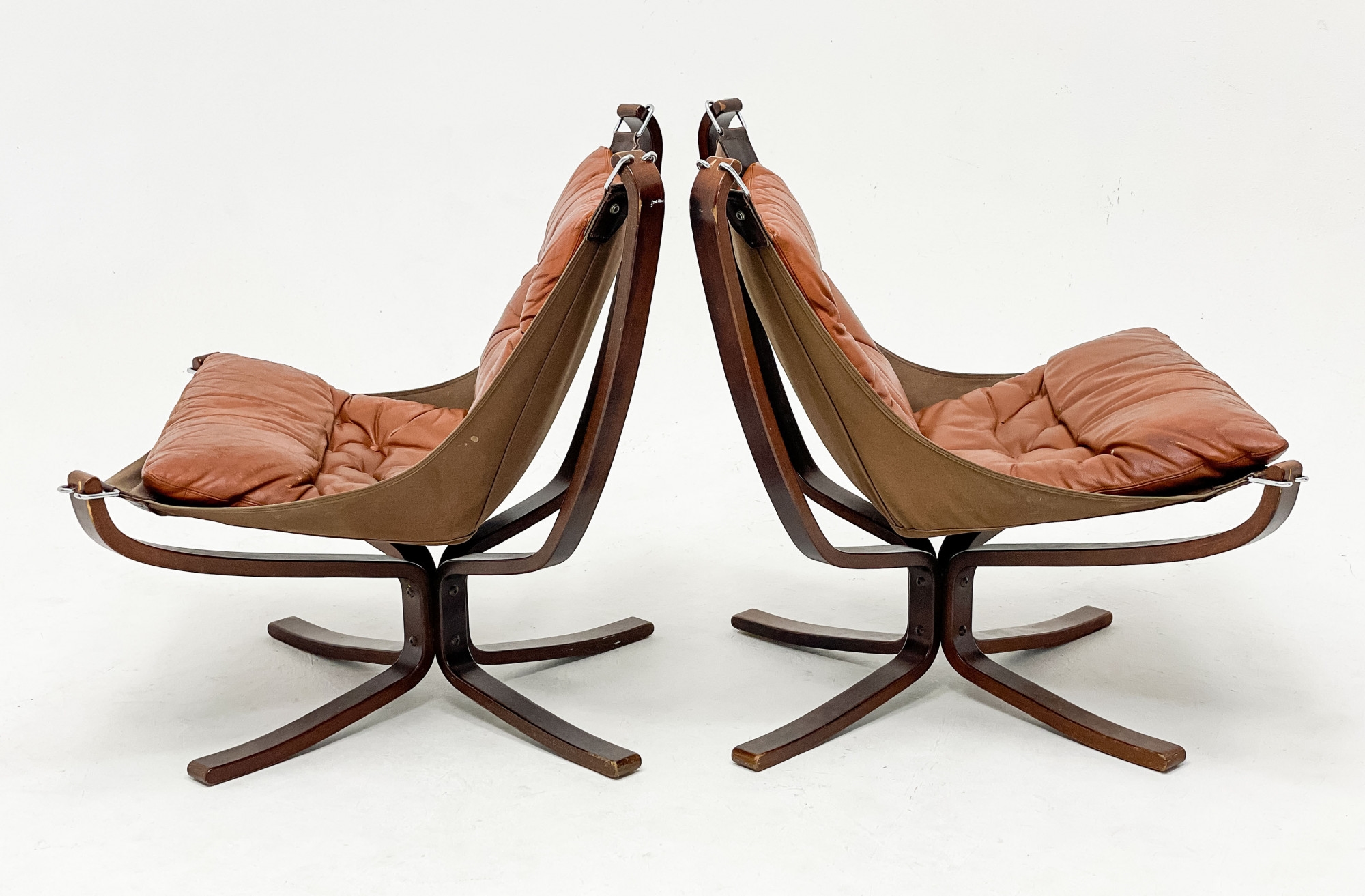 Sigurd Resell | Pair of Falcon Chairs for Vatne Møbler | MutualArt