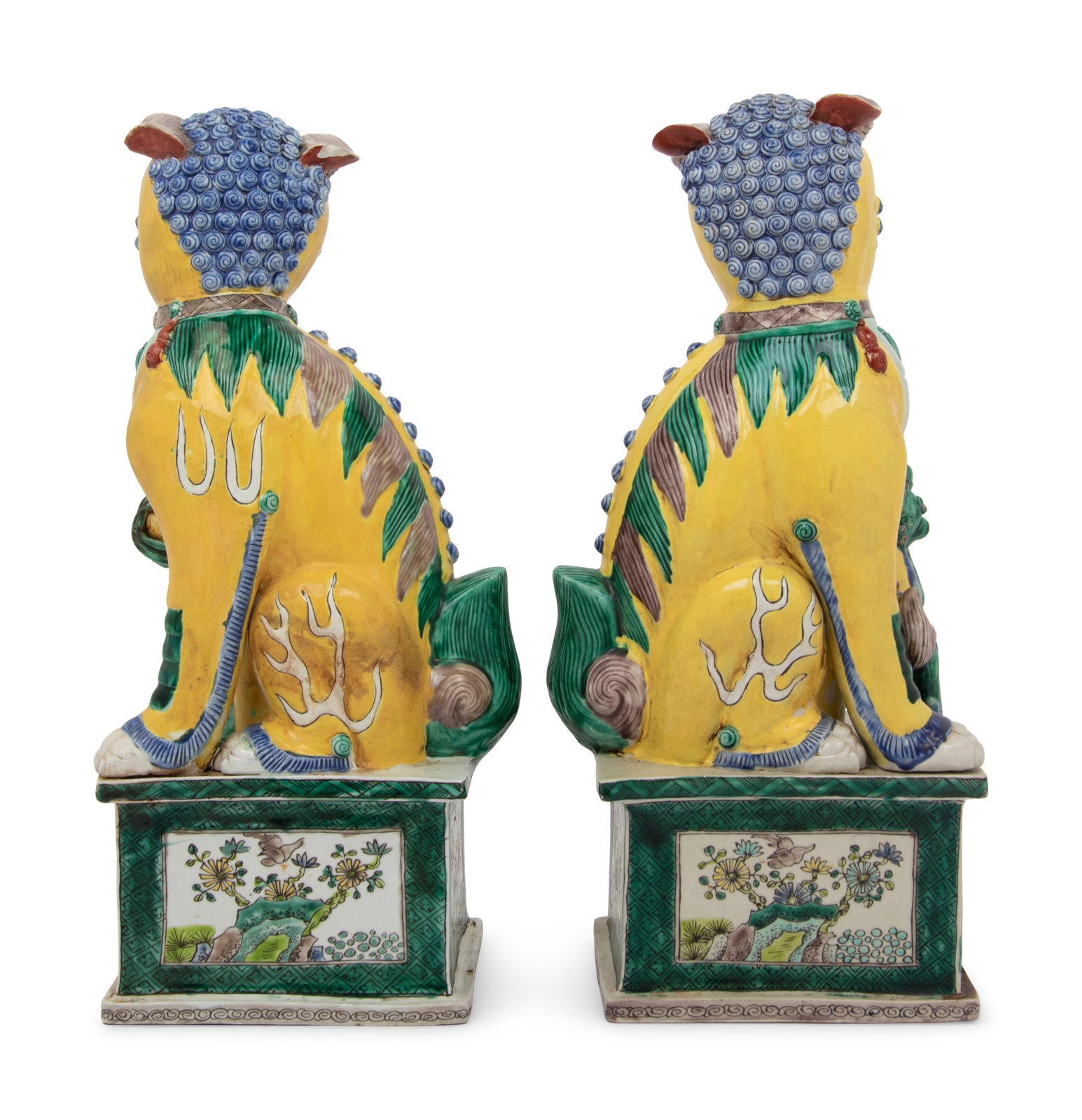 Chinese School, 19th Century | A Large Pair of Chinese Famille Jaune ...