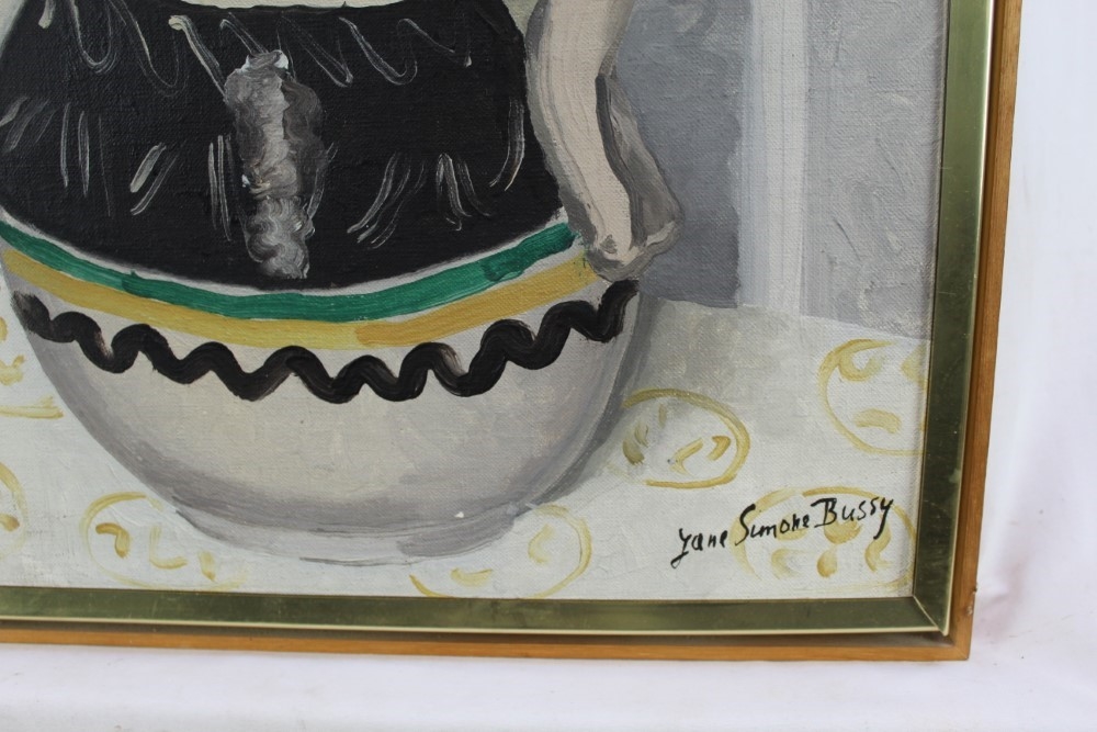 Jane Simone Bussy | Jug of flowers | MutualArt