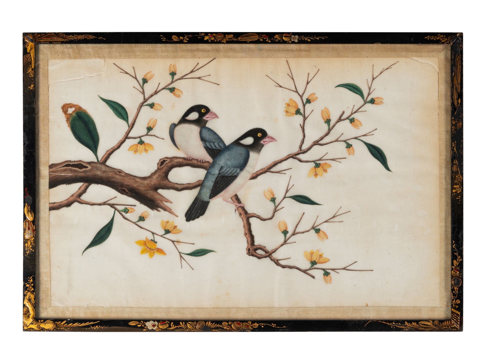Chinese School, 19th Century | Six Chinese Export Pith Paintings ...