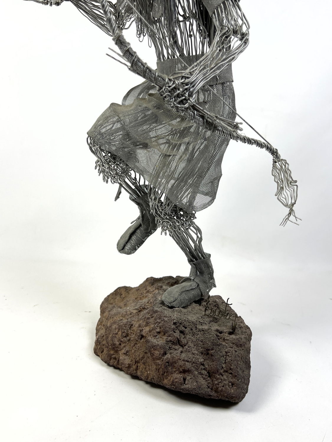 Lui Escoto | LUI ESCOTO Wire Sculpture of Native American Ceremonial ...