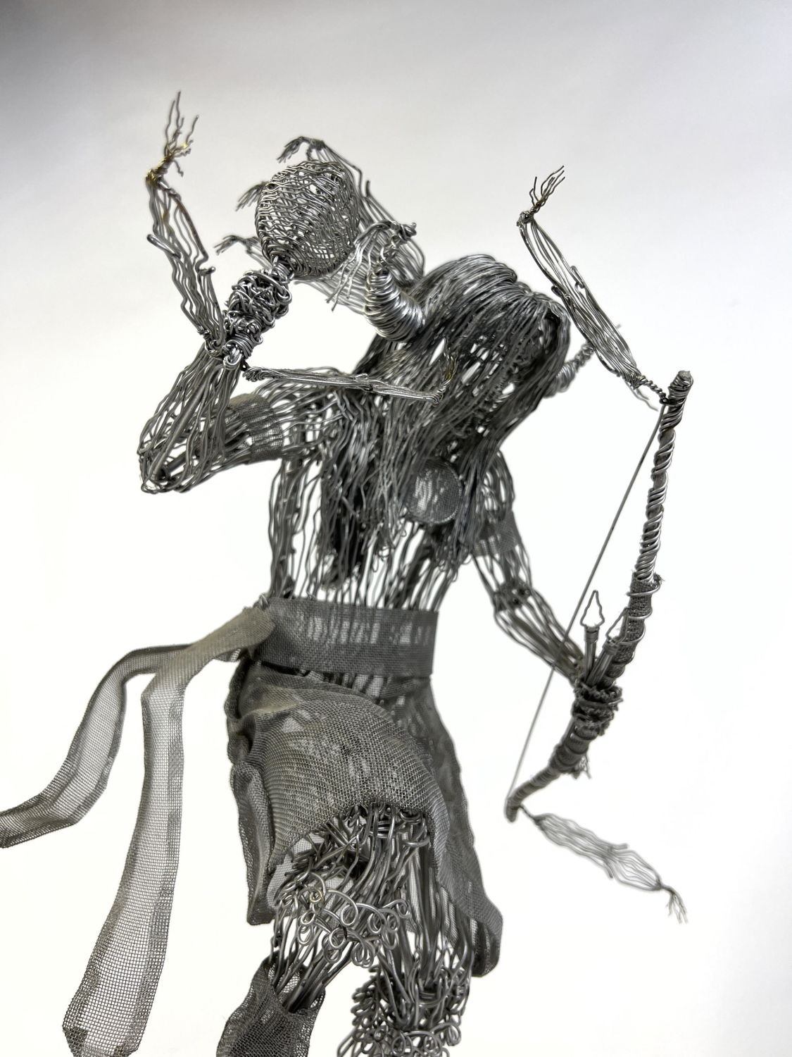 Lui Escoto | LUI ESCOTO Wire Sculpture of Native American Ceremonial ...