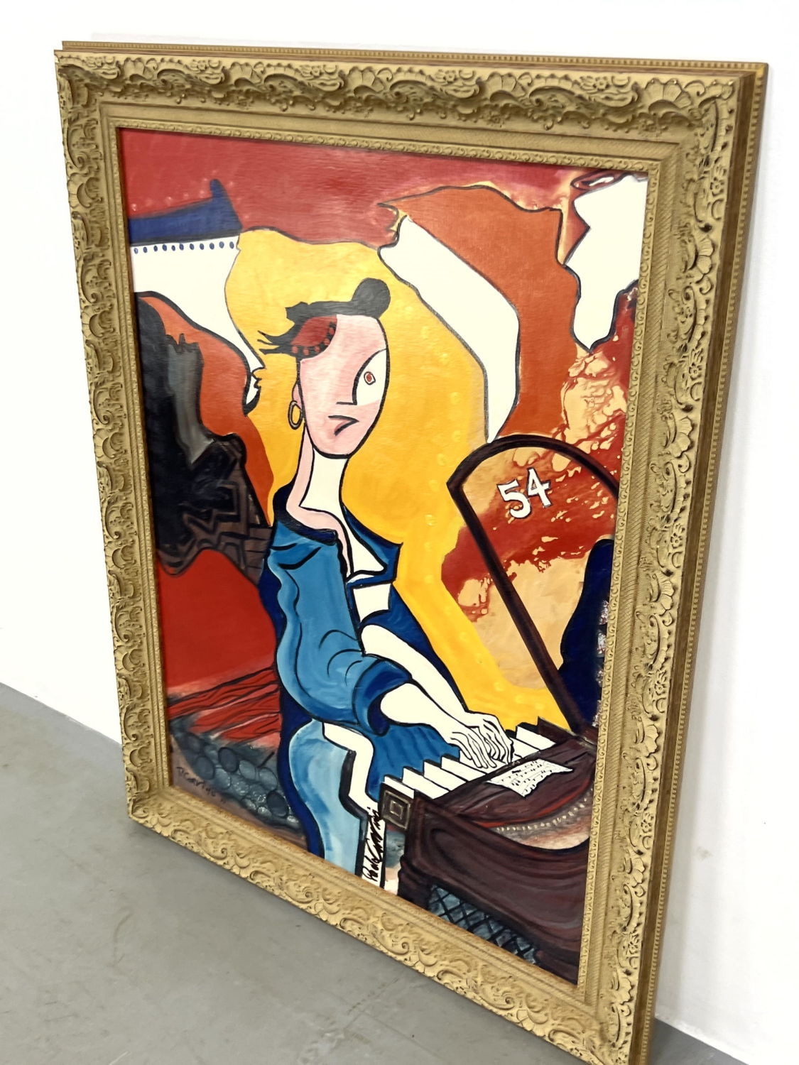 Paolo Corvino | Paolo Corvino Impressionist Wall Art on Canvas. Framed ...