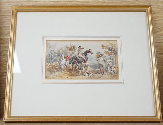 Fredrick Taylor | Huntsman and hounds | MutualArt