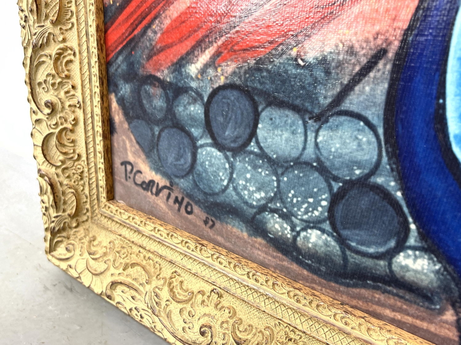 Paolo Corvino | Paolo Corvino Impressionist Wall Art on Canvas. Framed ...