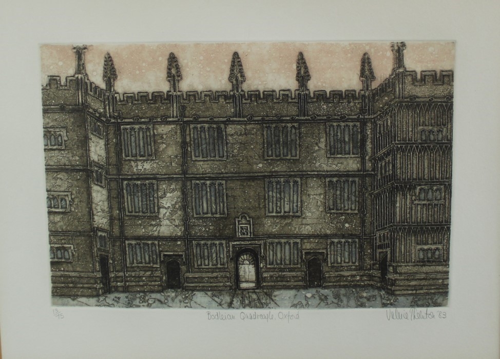 Valerie Thornton | Bodleian Quadrangle, Oxford | MutualArt