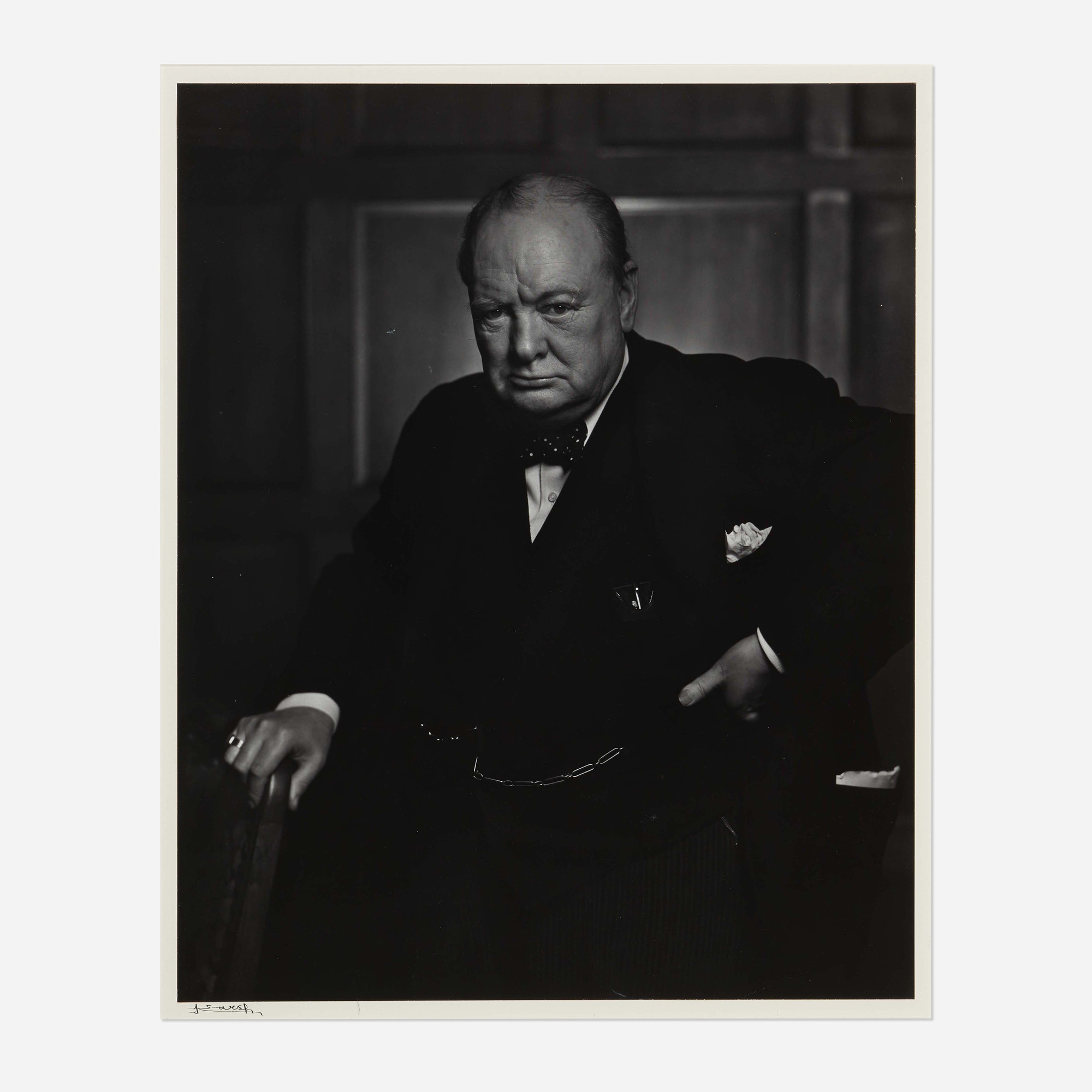 Yousuf Karsh | The Roaring Lion (1941) | MutualArt