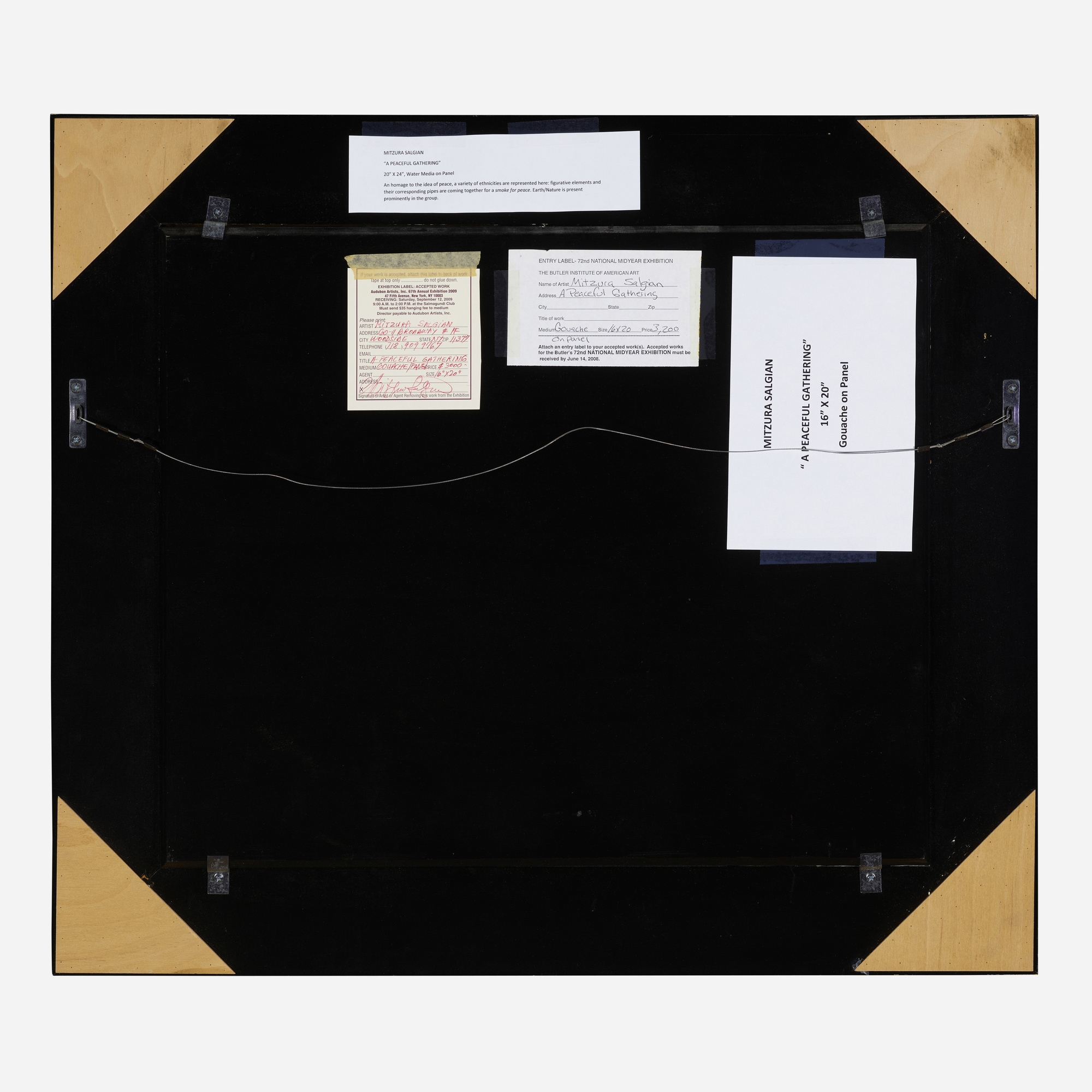 Mitzura Salgian | A Peaceful Gathering | MutualArt