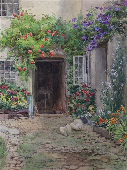 William Forbes Ashburner | Cottage Gardens | MutualArt