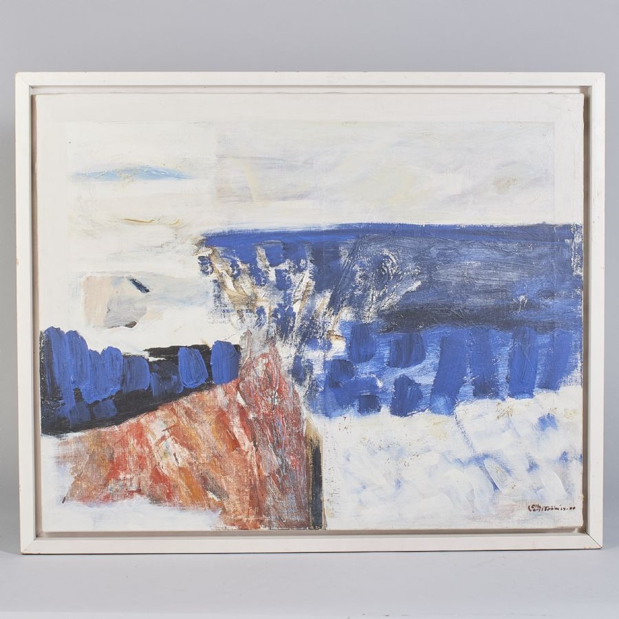 Olle Carlström | Frostlandskap (1990) | MutualArt