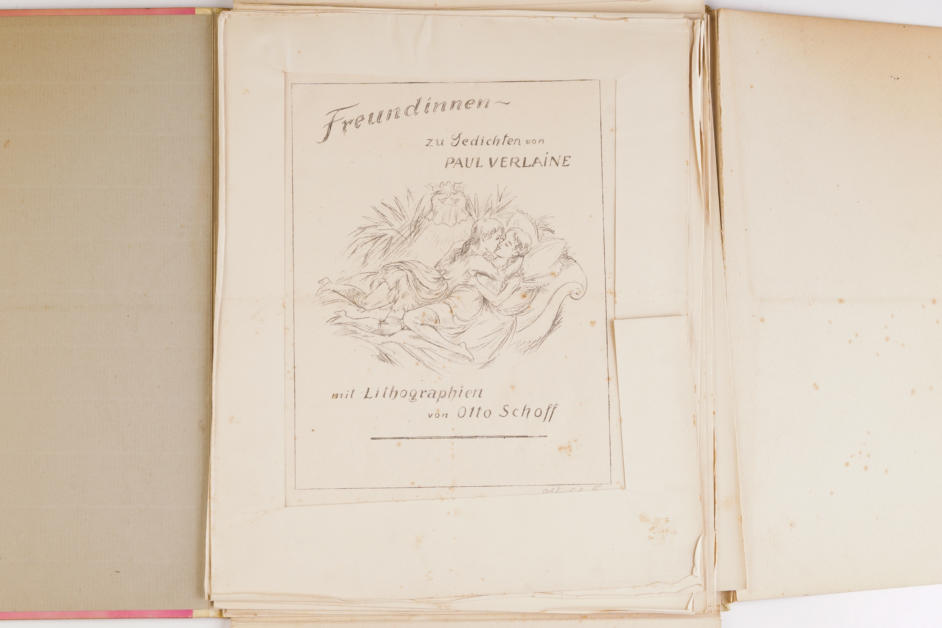 Otto Schoff | Freuninnen - Zu Geditchen von Paul Verlaine' | MutualArt