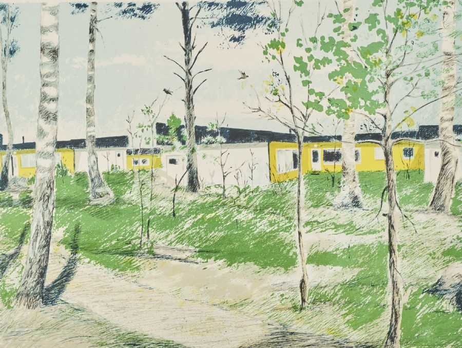 Olle Berlin | Ljungdalen i vårljus | MutualArt