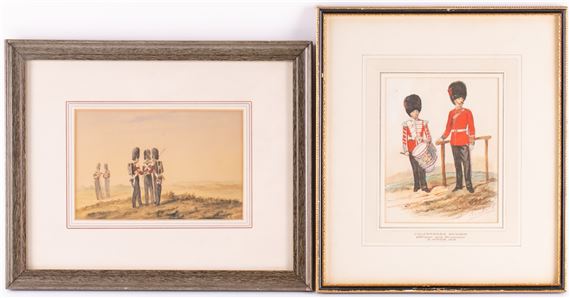 Richard Simkin | Coldstream Guards (1878) | MutualArt