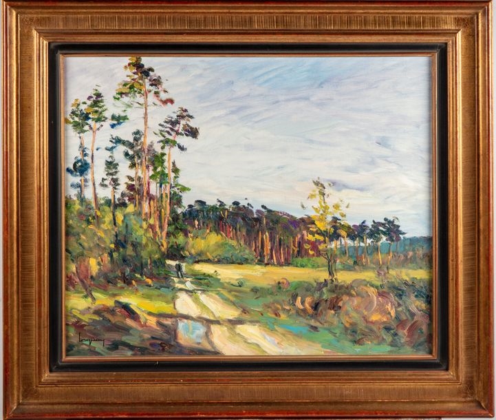 Marcel Laquay | The pines in Montigny | MutualArt