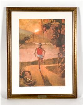 Bernie Fuchs | Print with runner | MutualArt
