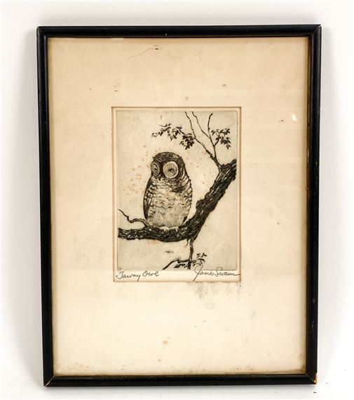 James Swann | JAMES SWANN (1905-1985) ETCHING | MutualArt