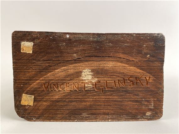 Vincent Glinsky | VINCENT GLINSKY HAND-CARVED WOOD SCULPTURE | MutualArt