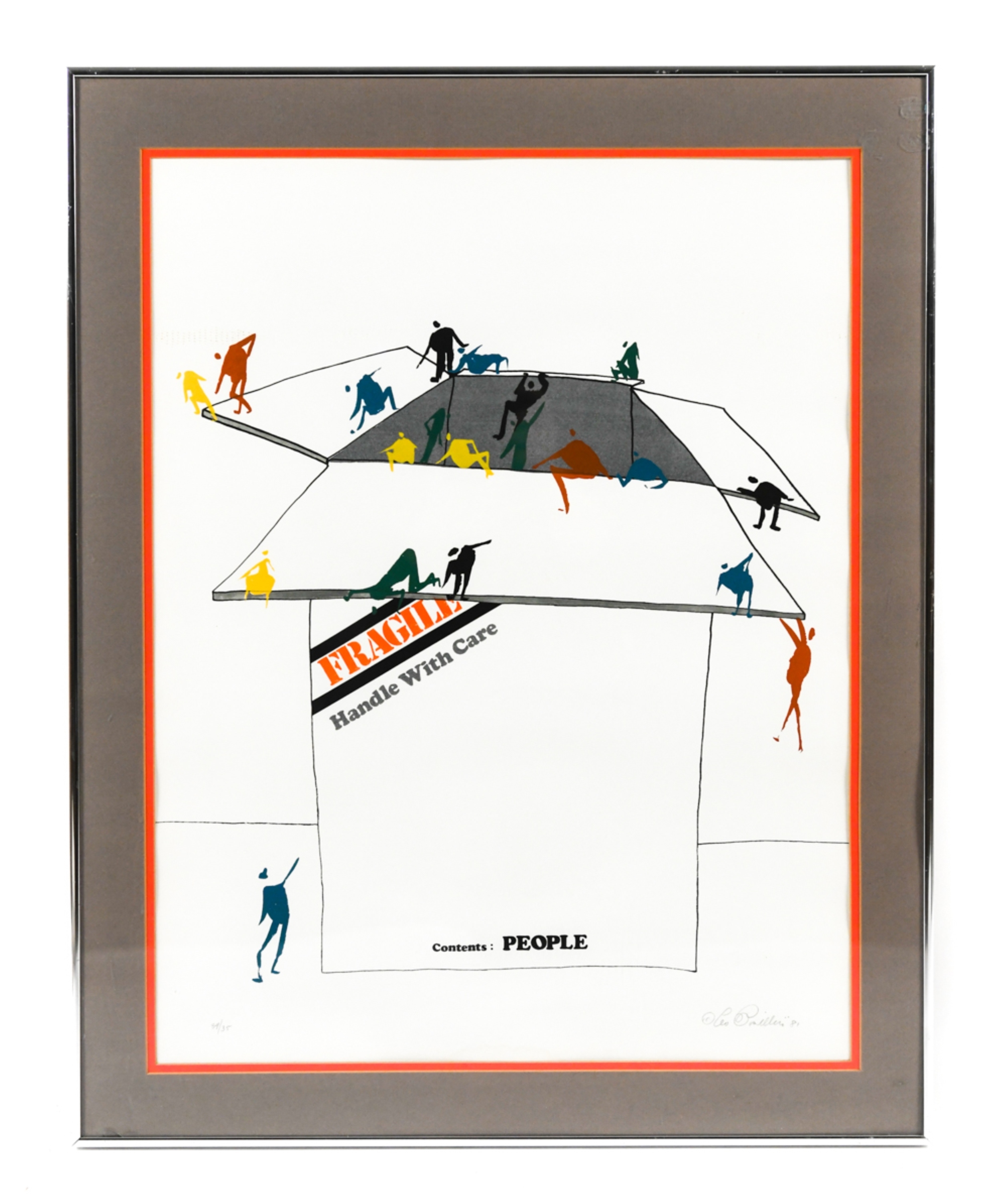 Leo Posillico | LEO POSILLICO MODERN LIMITED SCREEN PRINT (1981 ...