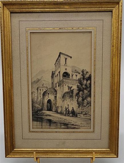 Consalvo Carelli | View of Amalfi | MutualArt