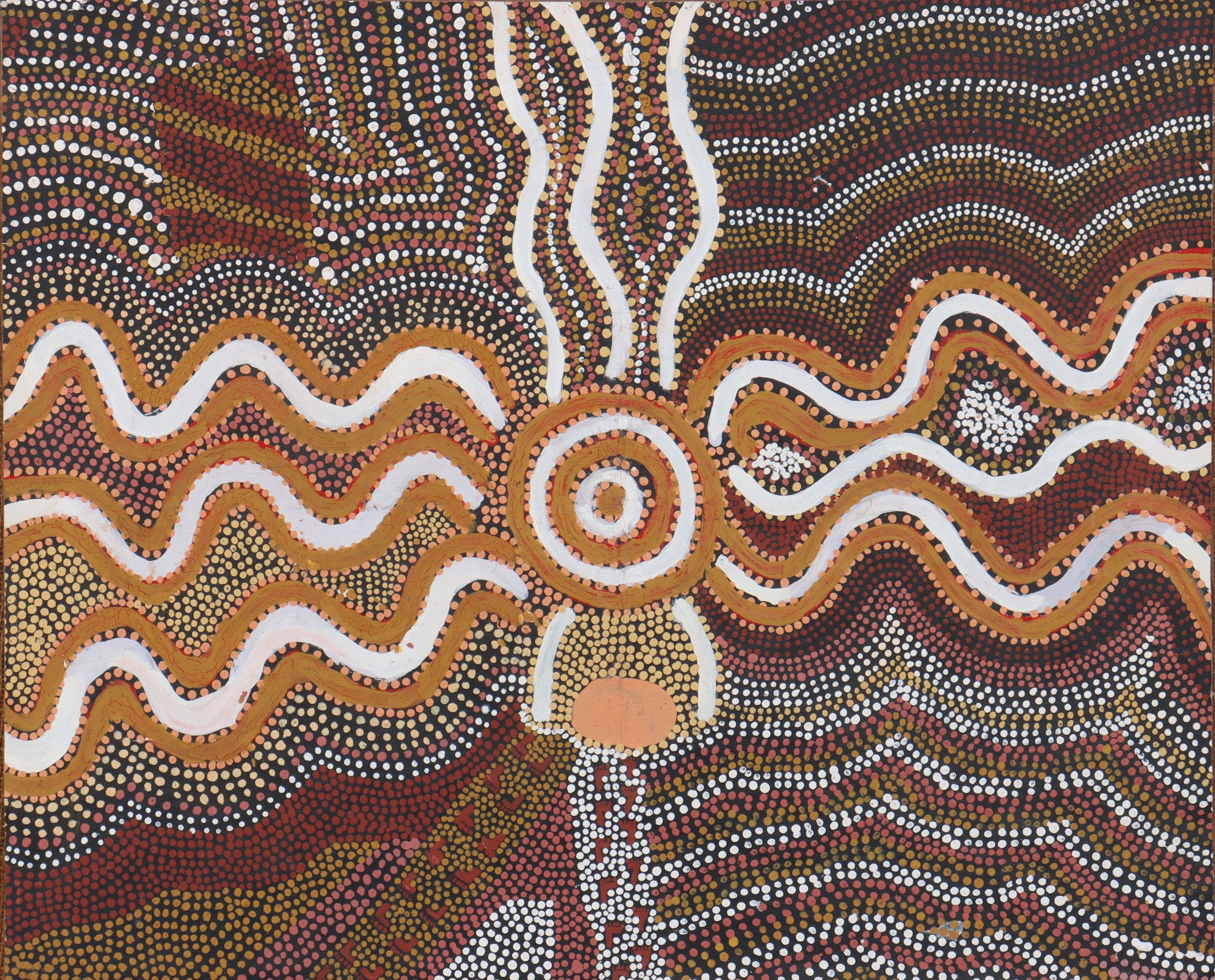 Topsy Nampijinpa Robertson | Lajamanu Warlpiri Water Dreaming (1986 ...