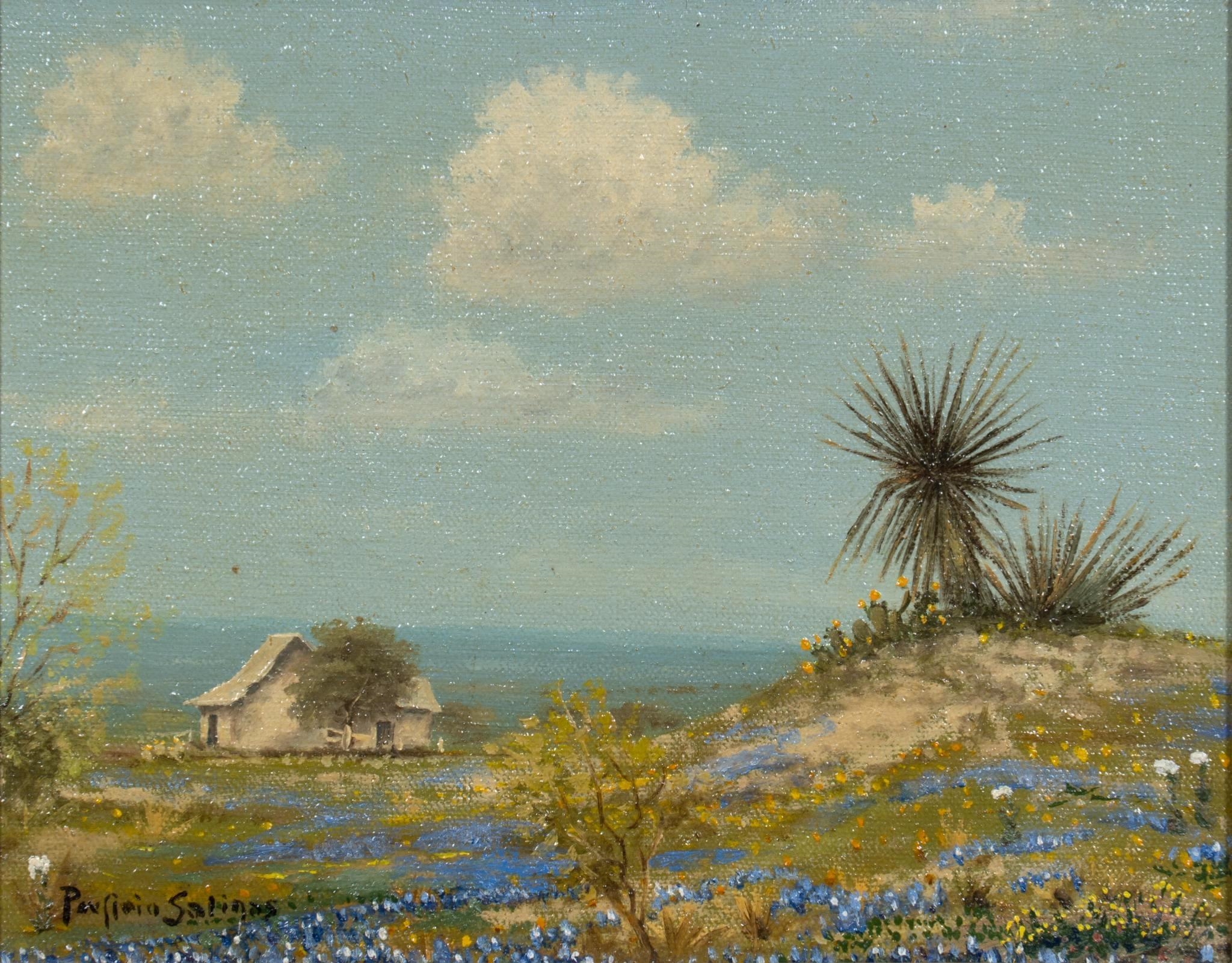 Porfirio Salinas | Bluebonnet Landscape | MutualArt