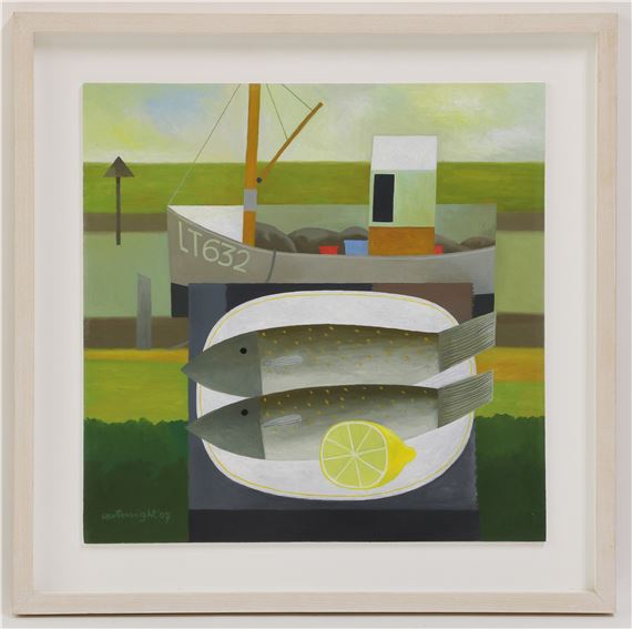 Reg Cartwright | Estuary still life with fishes (2007) | MutualArt