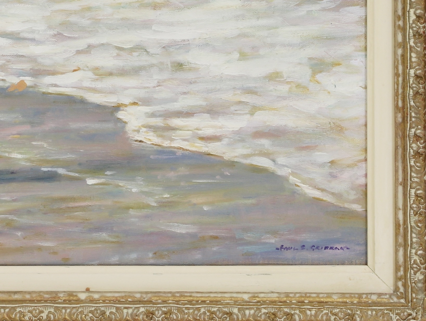 Paul S. Gribble | Girl by the shore | MutualArt