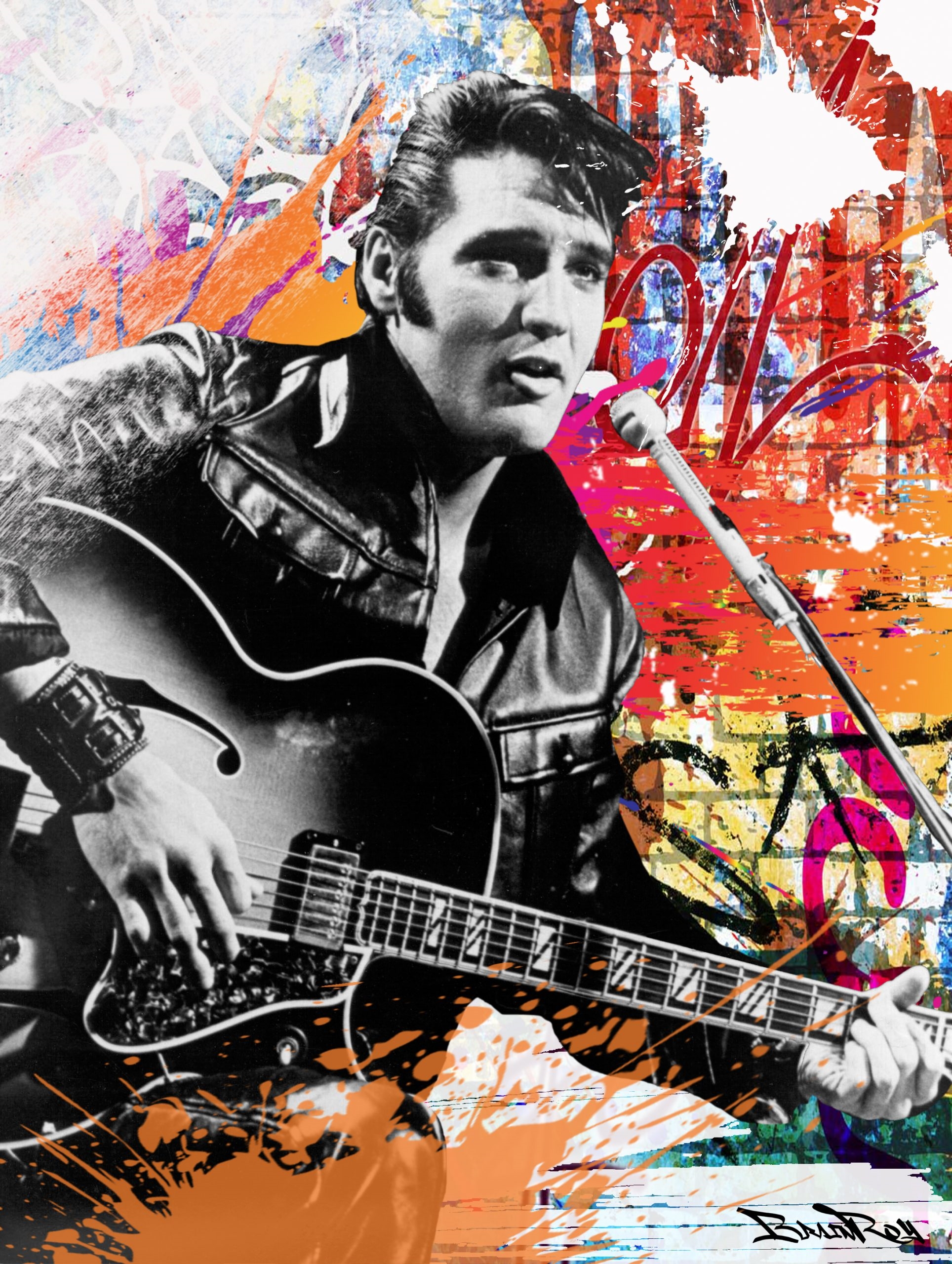 Brain Roy | Elvis I | MutualArt