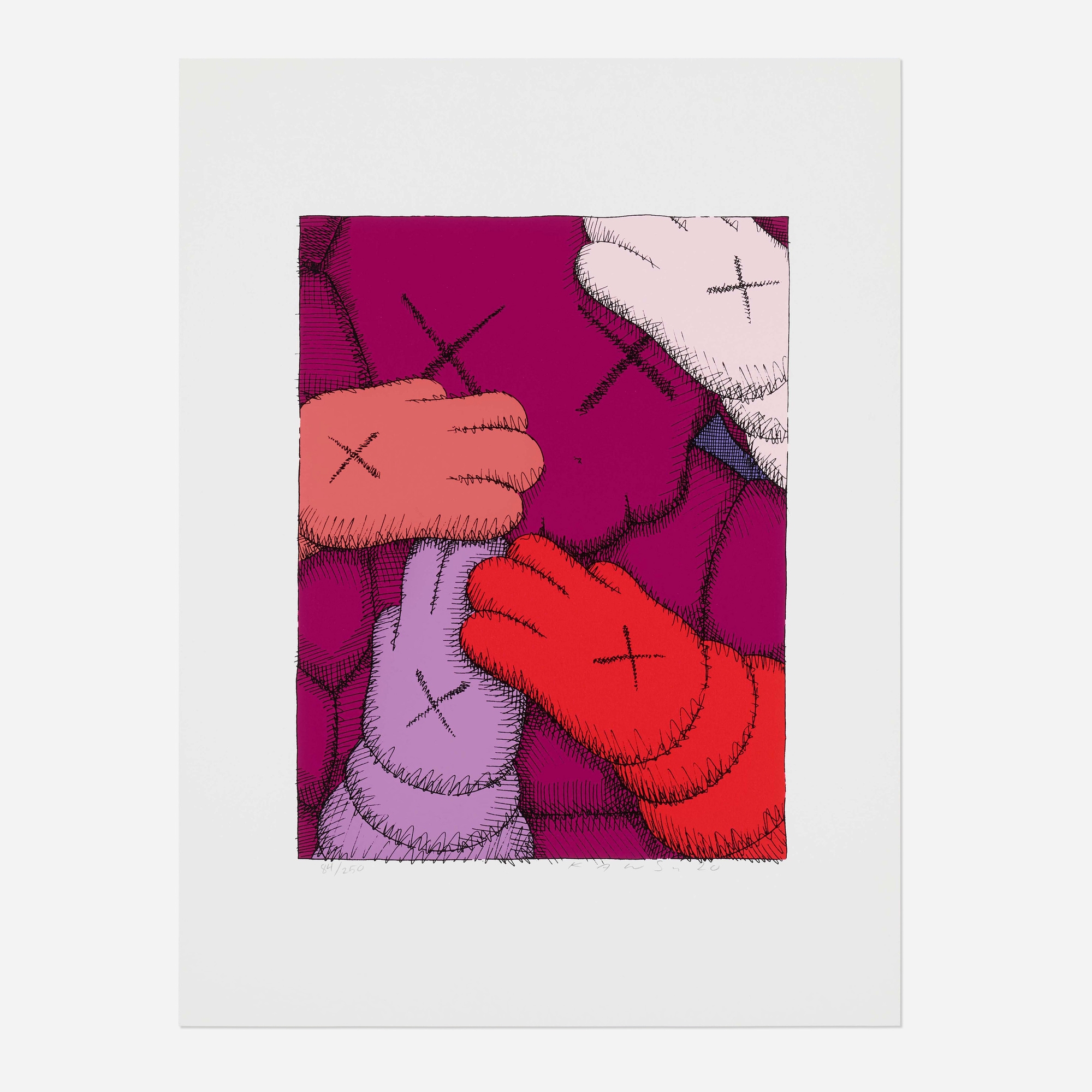 KAWS | Untitled (from the Urge portfolio) (2020) | MutualArt