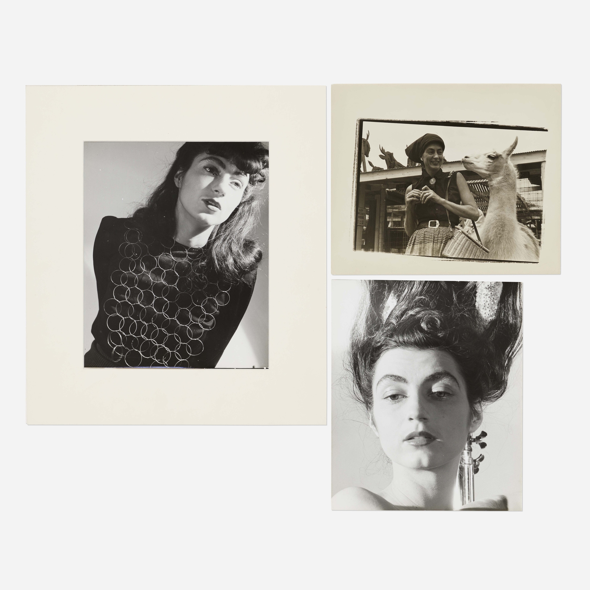 Herbert Matter | Three photographs of Mercedes Matter | MutualArt