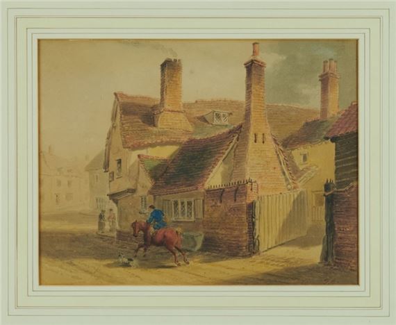 Thomas Smythe | Ipswich Taverns and street scenes, The Halberd Inn ...
