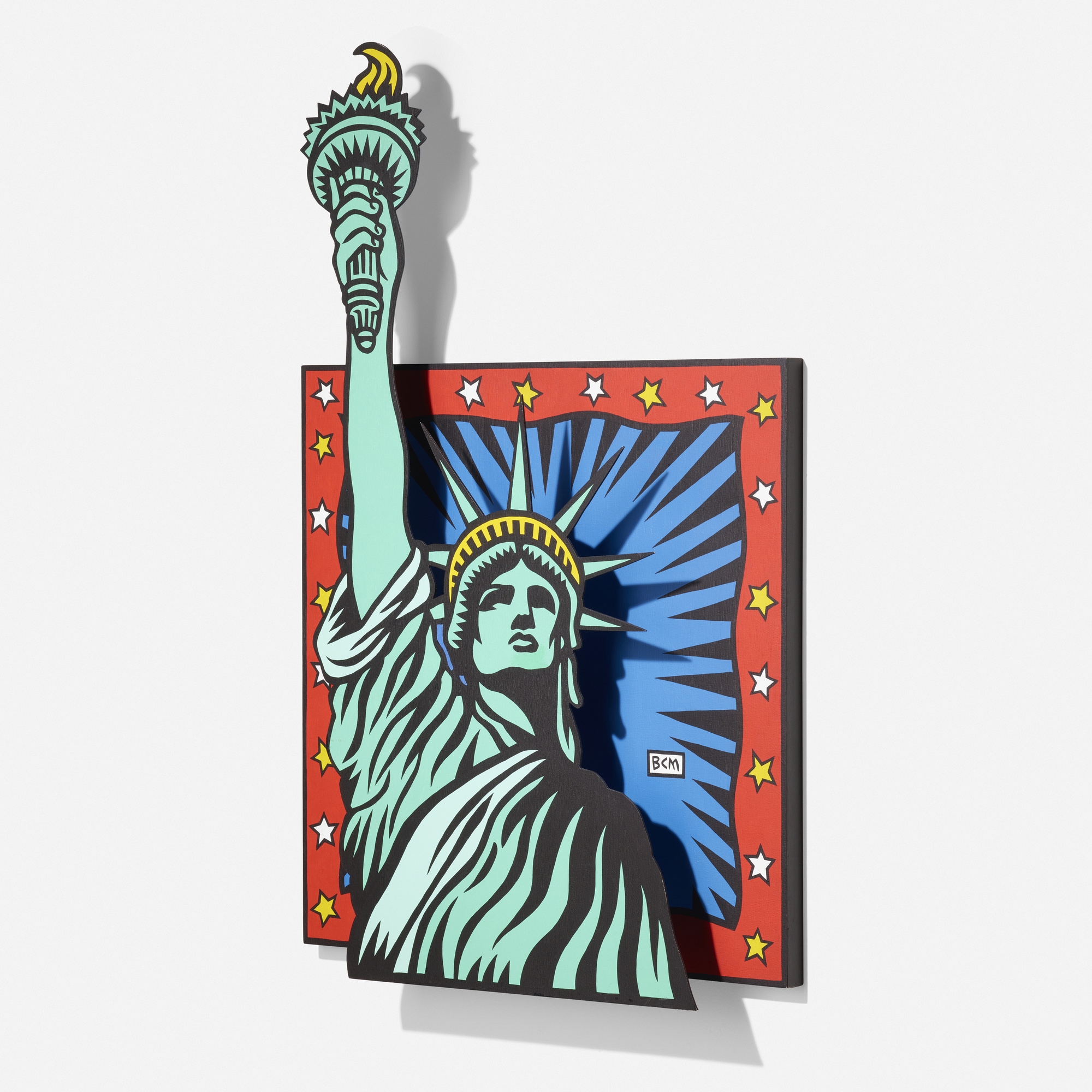 Burton Morris | Statue of Liberty (1999) | MutualArt