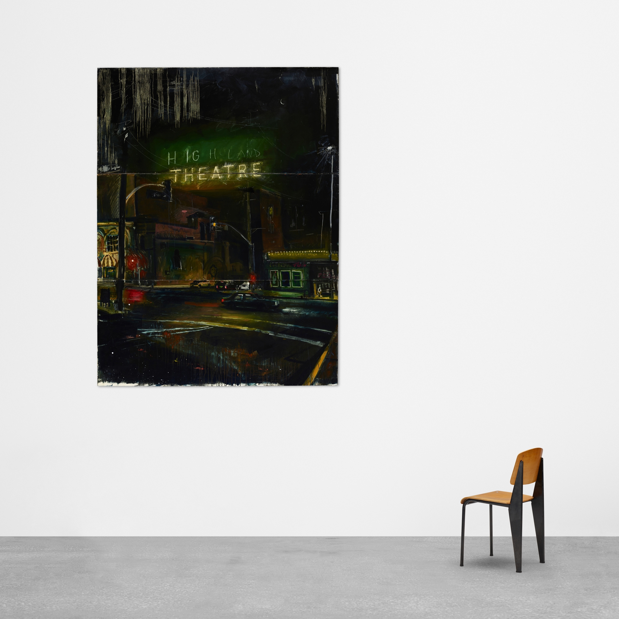 Nathan Zeidman | Highland Theater (triptych) (2014) | MutualArt