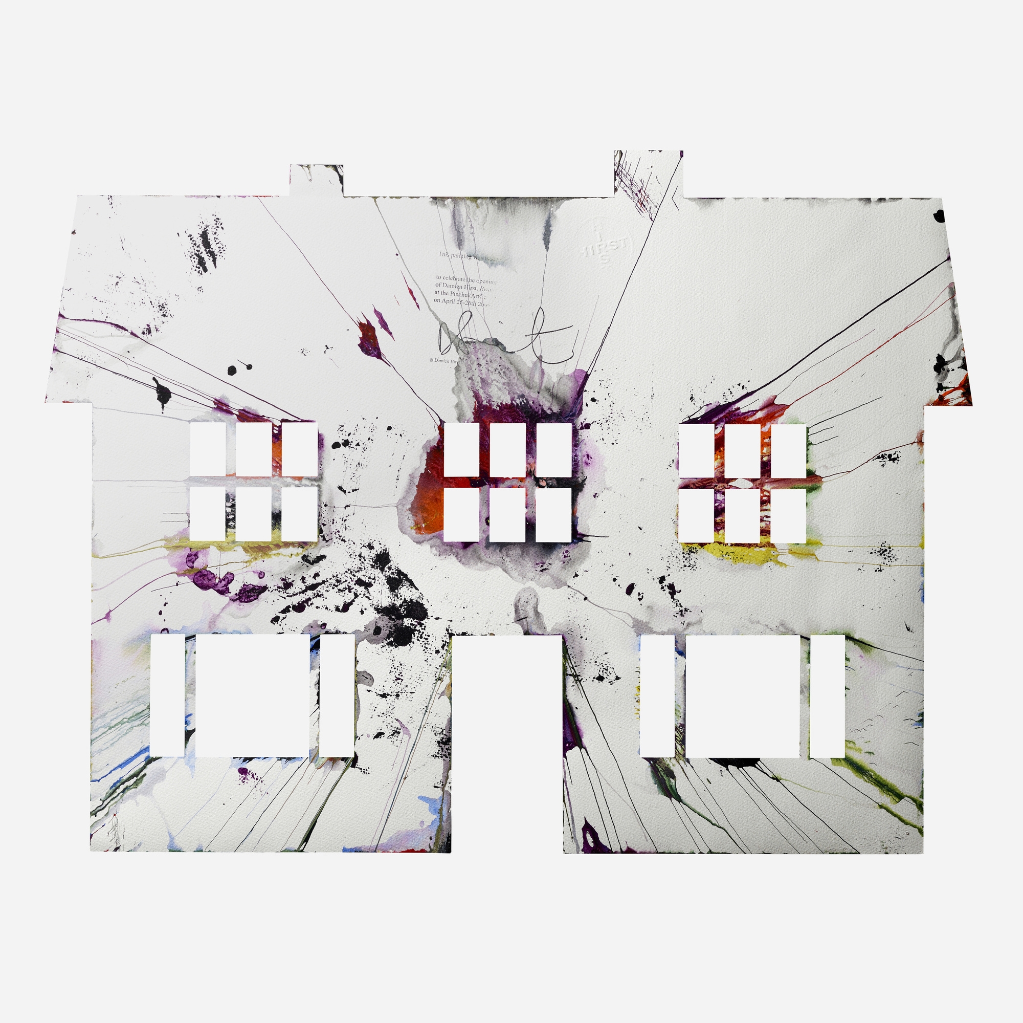 Damien Hirst | House Spin Painting (2009) | MutualArt