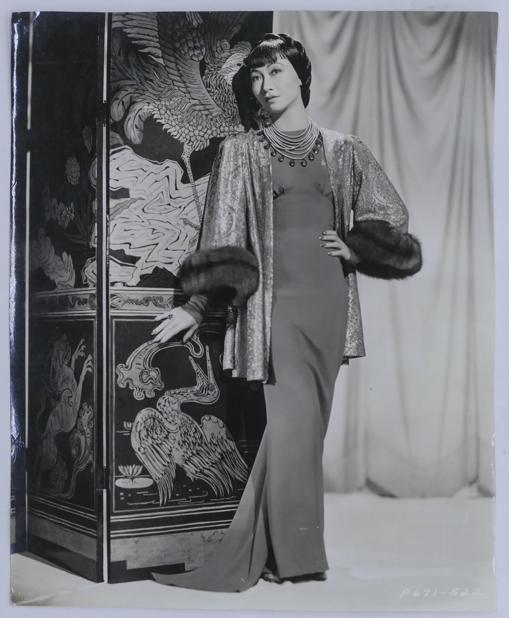 Anna May Wong | Anna May Wong 1930's Emerald Green Movie Photo (1930s ...