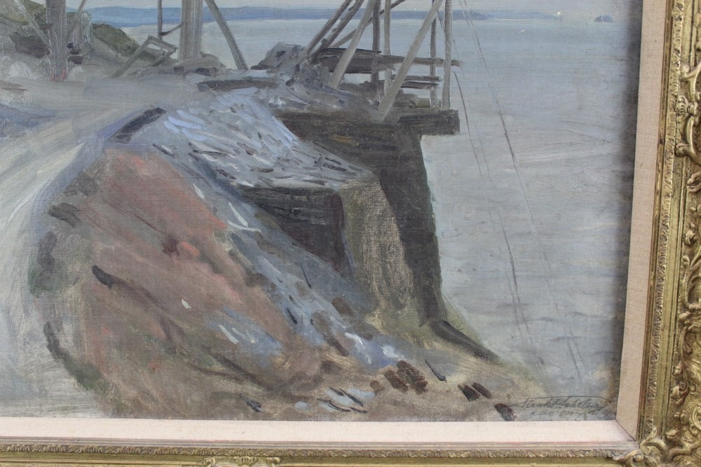 Frank Owen Salisbury | A Cornish slate quarry | MutualArt