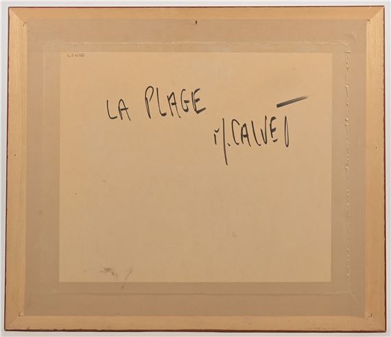 Michel Calvet | SUR LA PLAGE | MutualArt