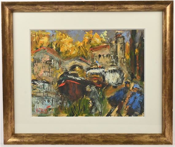 Michel Calvet | PÉNICHES AU SOMAIL | MutualArt