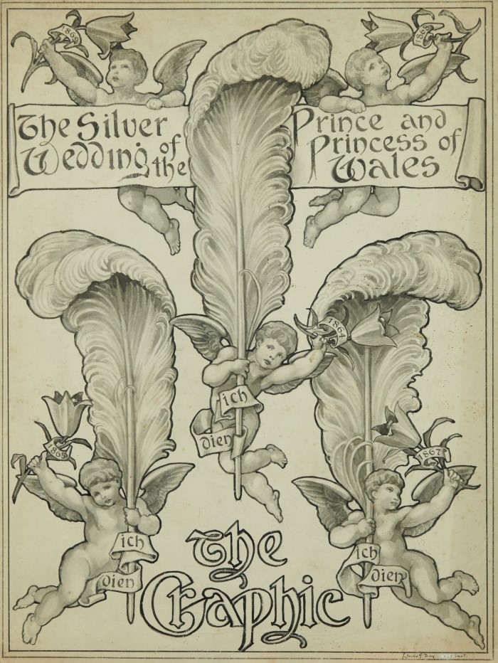 Lewis Foreman Day | The Silver Wedding of the Prince and Princess of ...