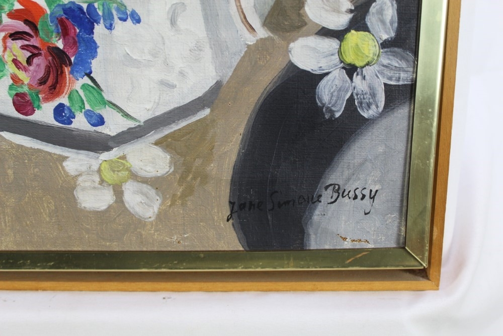 Jane Simone Bussy | Still life study depicting a jug and bowl of ...