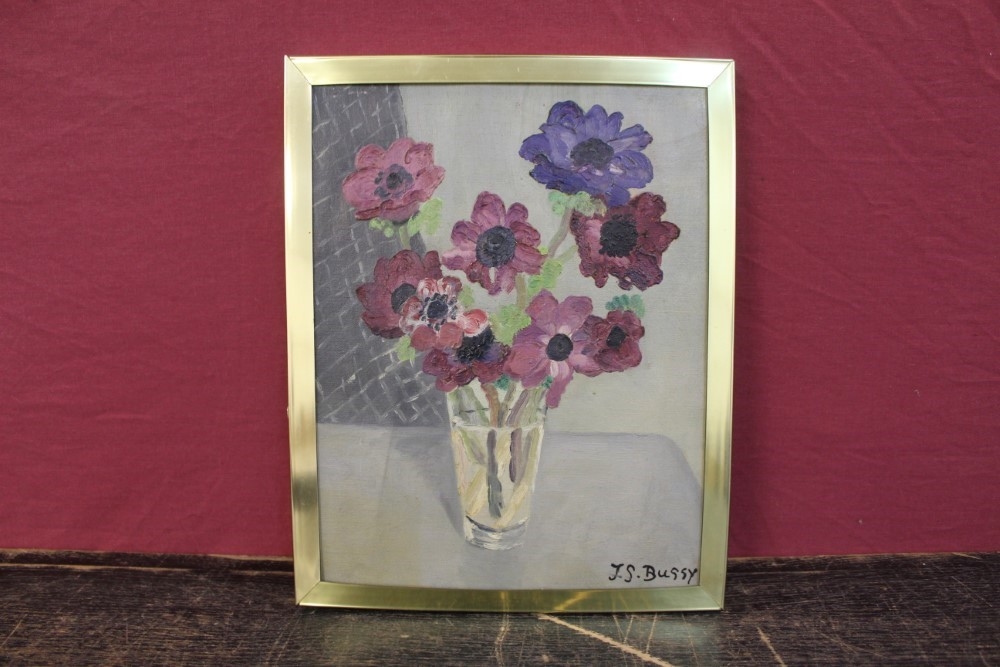 Jane Simone Bussy | Vase of flowers | MutualArt