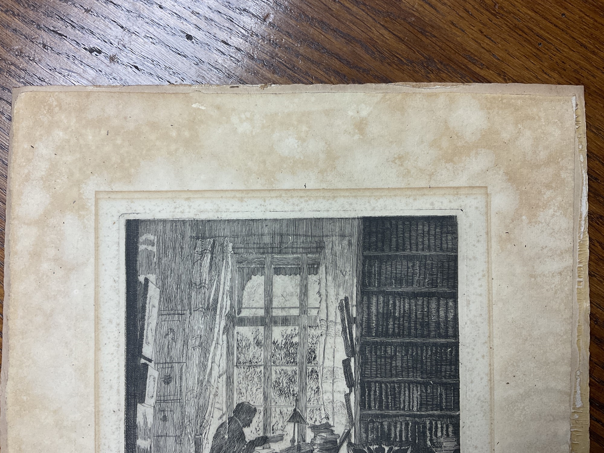 Sylvia Gosse | Sir Edmund Gosse in his study | MutualArt