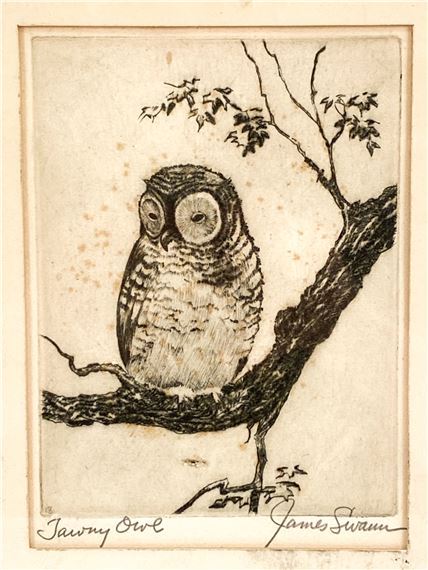 James Swann | JAMES SWANN (1905-1985) ETCHING | MutualArt